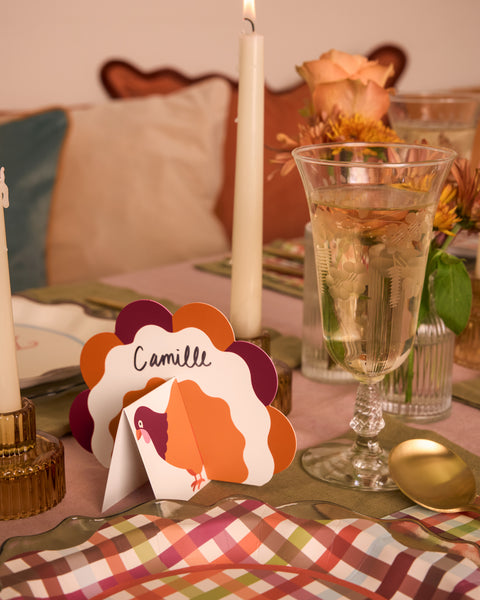 Turkey Time Place Cards - set of 12 | xo, Fetti