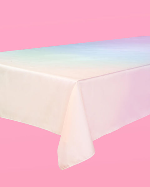Pastel Party Tablecloth - washable table cover – xo, Fetti