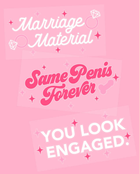Same Decals Forever - mirror decal set – xo, Fetti
