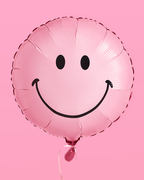 Smiley Balloons - 2 pink balloons – xo, Fetti
