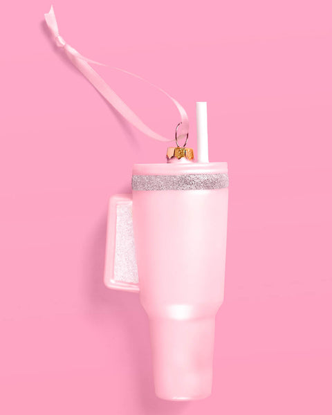 Hydration Queen Ornament - pearl pink ornament – xo, Fetti