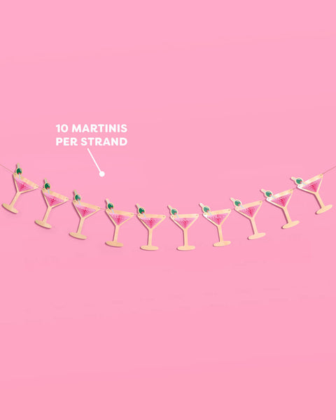 Martini Banner - 3D paper banner – xo, Fetti