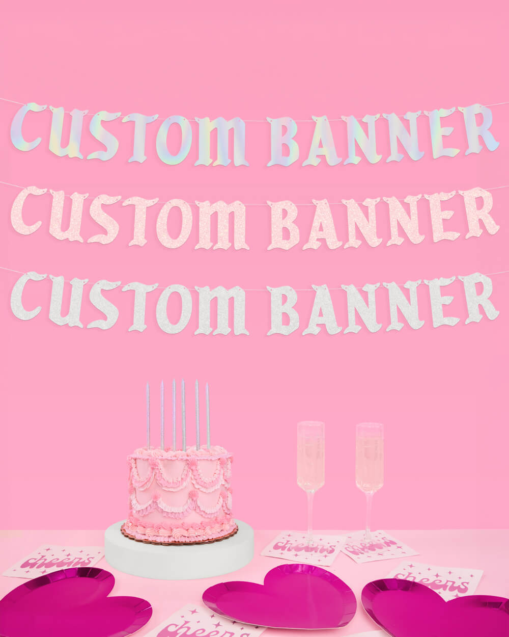 Gothic Custom Banner - customizable banner – xo, Fetti