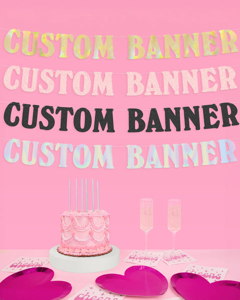 Gatsby Custom Banner - customizable banner – xo, Fetti