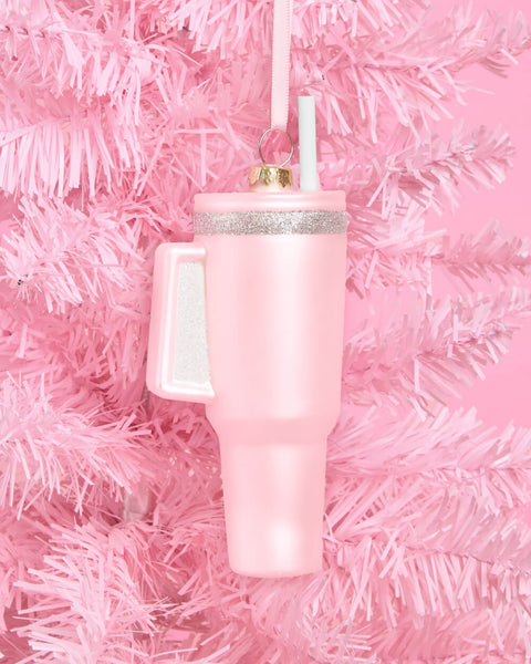Hydration Queen Ornament - pearl pink ornament – xo, Fetti